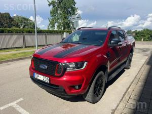 Red Ford Ranger 2022 in Riga, with an engine capacity of 2.00 L and mileage of 170 thousand km for 24900 €, photo  on AUTOMOTO.COM.LV