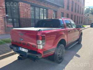 Red Ford Ranger 2022 in Riga, with an engine capacity of 2.00 L and mileage of 170 thousand km for 24900 €, photo 4 on AUTOMOTO.COM.LV