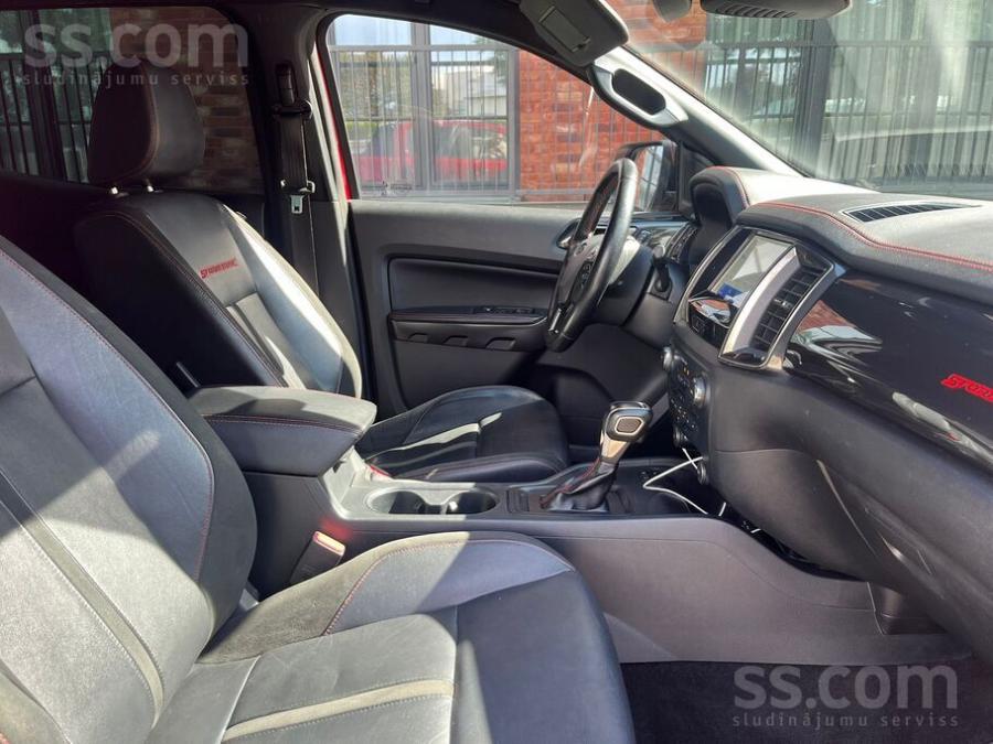 Red Ford Ranger 2022 in Riga, with an engine capacity of 2.00 L and mileage of 170 thousand km for 24900 €, photo 9 on AUTOMOTO.COM.LV