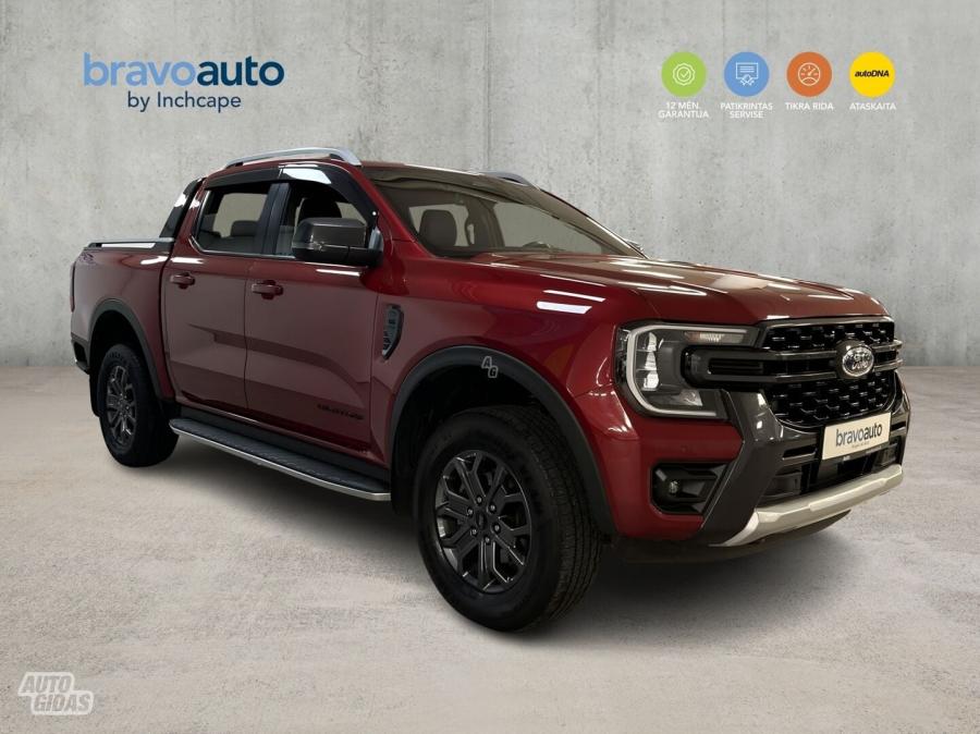 Sarkans Ford Ranger 2023 Viļņa, ar dzinēja tilpumu 3.00 L un nobraukumu 88 tūkst. km par 43500 €, foto 6 vietnē AUTOMOTO.COM.LV
