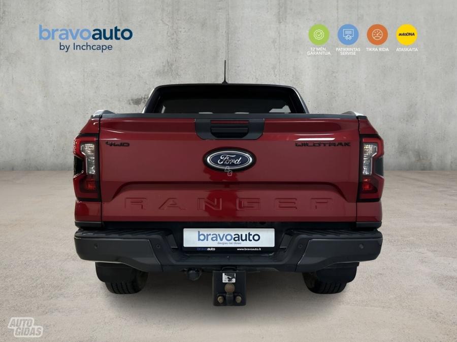 Sarkans Ford Ranger 2023 Viļņa, ar dzinēja tilpumu 3.00 L un nobraukumu 88 tūkst. km par 41000 €, foto 5 vietnē AUTOMOTO.COM.LV