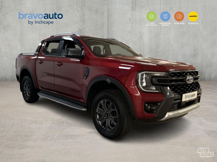 Sarkans Ford Ranger 2023 Viļņa, ar dzinēja tilpumu 3.00 L un nobraukumu 88 tūkst. km par 41000 €, foto 7 vietnē AUTOMOTO.COM.LV