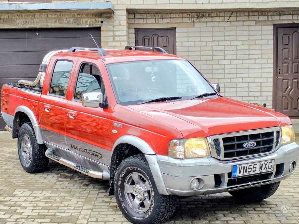 Red Ford Ranger 2006 in Telschi, with an engine capacity of 2.50 L and mileage of 129 thousand km for 3650 €, photo 1 on AUTOMOTO.COM.LV