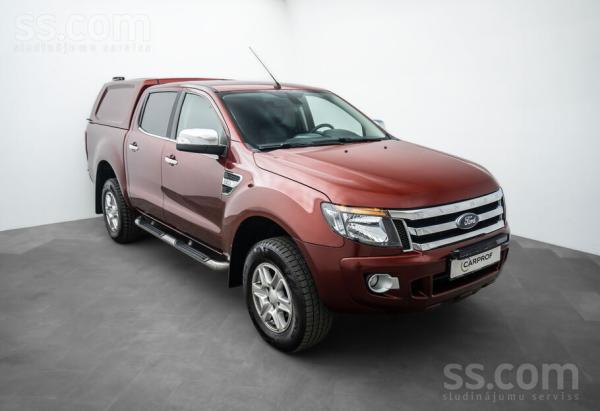 Red Ford Ranger 2014 in Riga, with an engine capacity of 2.20 L and mileage of 312 thousand km for 10499 €, photo 3 on AUTOMOTO.COM.LV