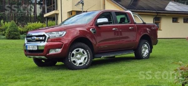 Red Ford Ranger 2017 in Riga, with an engine capacity of 3.20 L and mileage of 120 thousand km for 15950 €, photo 7 on AUTOMOTO.COM.LV