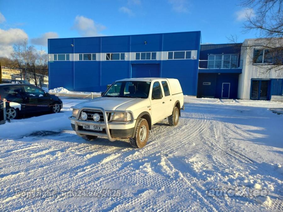 White Ford Ranger 2003 in Tallinn, with an engine capacity of 2.50 L and mileage of 352 thousand km for 4990 €, photo 1 on AUTOMOTO.COM.LV