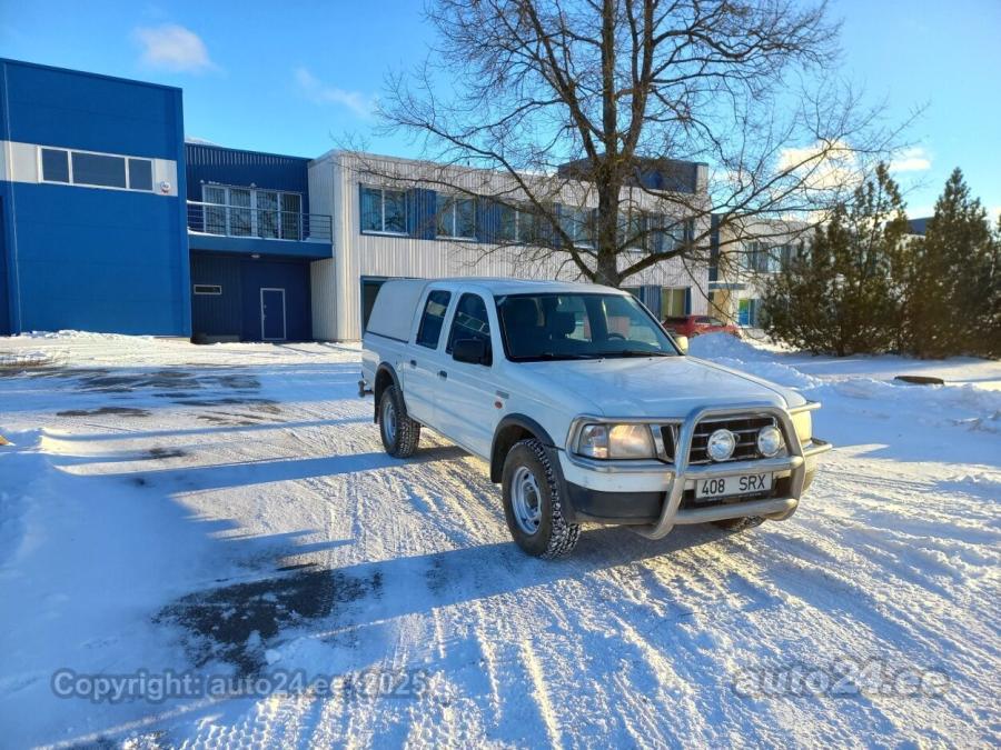 White Ford Ranger 2003 in Tallinn, with an engine capacity of 2.50 L and mileage of 352 thousand km for 4990 €, photo 2 on AUTOMOTO.COM.LV