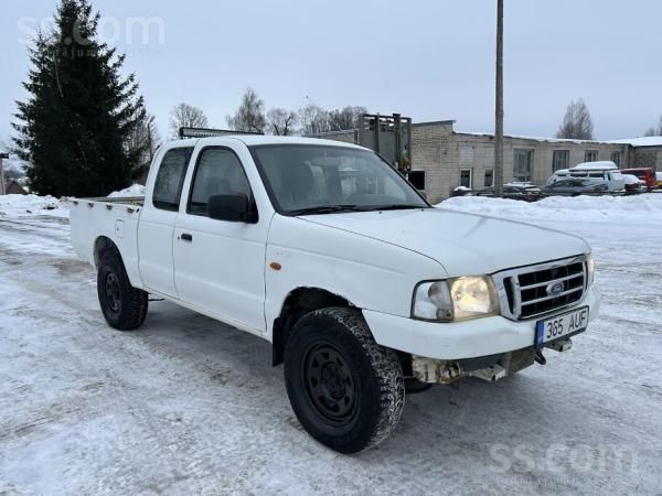 White Ford Ranger 2005 in Valka, with an engine capacity of 2.50 L and mileage of 380 thousand km for 2500 €, photo 2 on AUTOMOTO.COM.LV