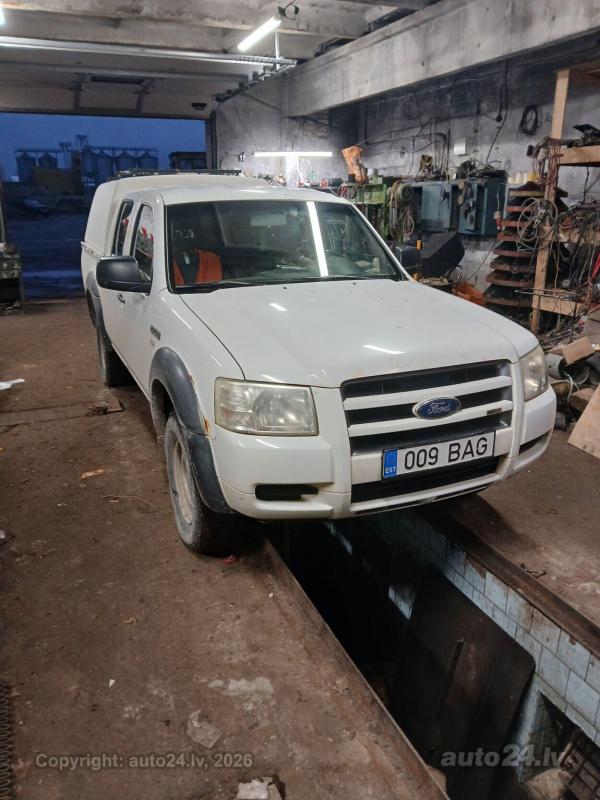 White Ford Ranger 2007 in Tallinn, with an engine capacity of 2.50 L and mileage of 260 thousand km for 2500 €, photo 1 on AUTOMOTO.COM.LV