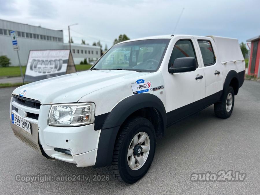White Ford Ranger 2008 in Tartu, with an engine capacity of 2.50 L and mileage of 400 thousand km for 3500 €, photo 1 on AUTOMOTO.COM.LV