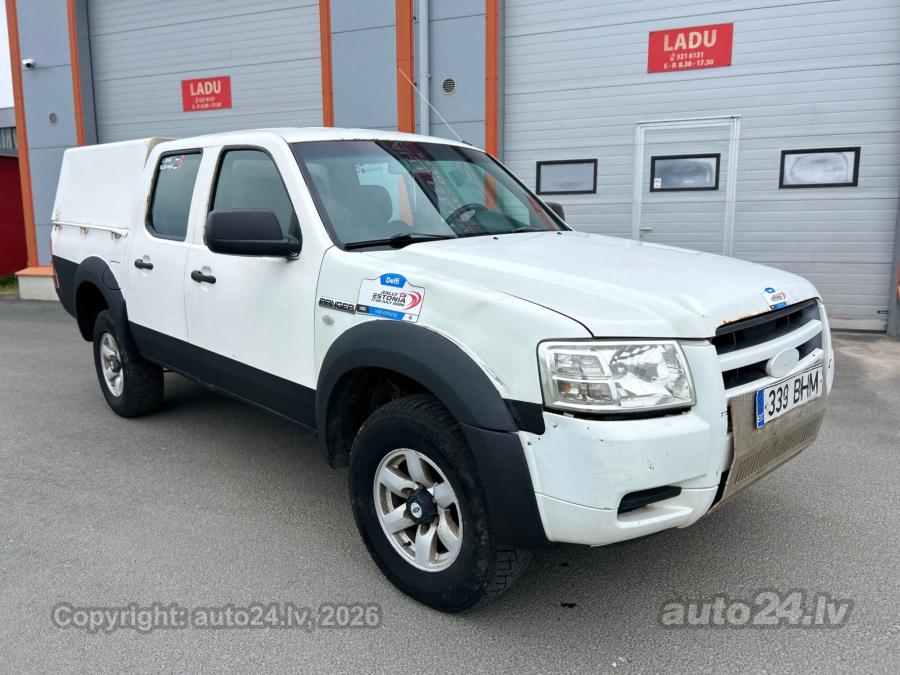 White Ford Ranger 2008 in Tartu, with an engine capacity of 2.50 L and mileage of 400 thousand km for 3500 €, photo 4 on AUTOMOTO.COM.LV