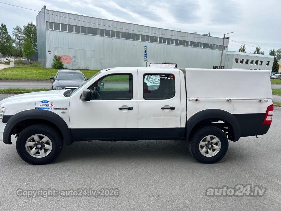 White Ford Ranger 2008 in Tartu, with an engine capacity of 2.50 L and mileage of 400 thousand km for 3500 €, photo 9 on AUTOMOTO.COM.LV
