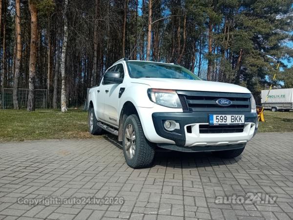 White Ford Ranger 2013 in Tallinn, with an engine capacity of 3.20 L and mileage of 254 thousand km for 12000 €, photo 1 on AUTOMOTO.COM.LV
