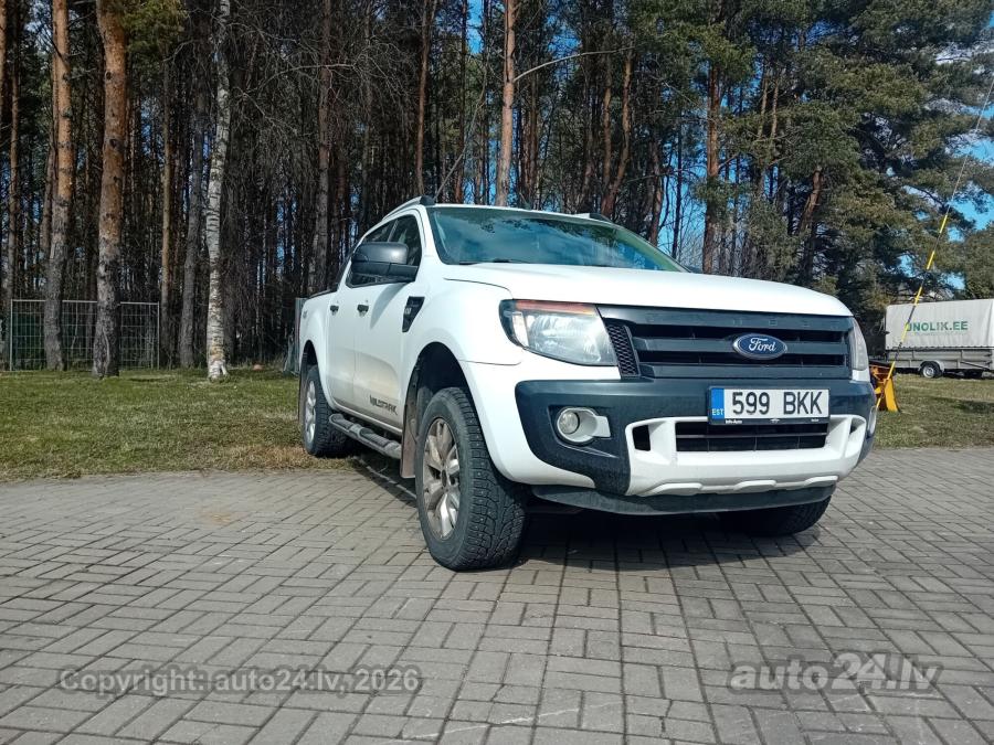 White Ford Ranger 2013 in Tallinn, with an engine capacity of 3.20 L and mileage of 254 thousand km for 12000 €, photo 1 on AUTOMOTO.COM.LV