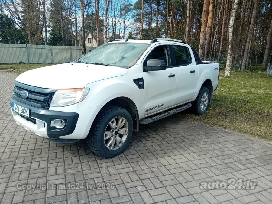 White Ford Ranger 2013 in Tallinn, with an engine capacity of 3.20 L and mileage of 254 thousand km for 12000 €, photo 3 on AUTOMOTO.COM.LV