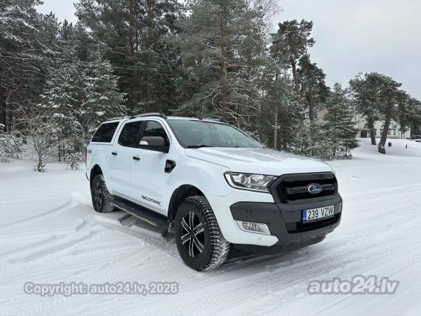 White Ford Ranger 2017 in Rakvere, with an engine capacity of 3.20 L and mileage of 260 thousand km for 19500 €, photo 2 on AUTOMOTO.COM.LV