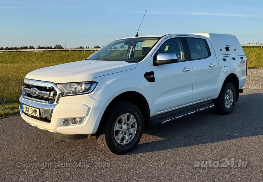 White Ford Ranger 2017 in Tallinn, with an engine capacity of 2.20 L and mileage of 213 thousand km for 17000 €, photo 1 on AUTOMOTO.COM.LV