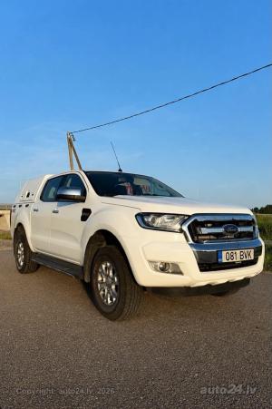 White Ford Ranger 2017 in Tallinn, with an engine capacity of 2.20 L and mileage of 213 thousand km for 17000 €, photo 5 on AUTOMOTO.COM.LV