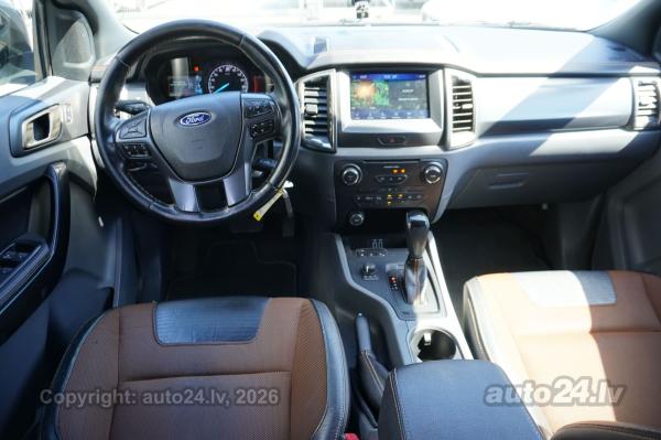 White Ford Ranger 2018 in Tallinn, with an engine capacity of 3.20 L and mileage of 263 thousand km for 17900 €, photo 10 on AUTOMOTO.COM.LV