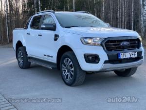 White Ford Ranger 2020 in Tallinn, with an engine capacity of 2.00 L and mileage of 201 thousand km for 28500 €, photo 3 on AUTOMOTO.COM.LV