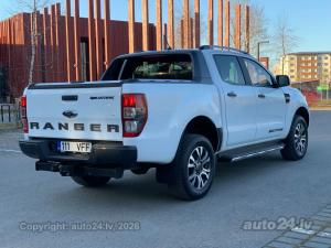 White Ford Ranger 2020 in Tallinn, with an engine capacity of 2.00 L and mileage of 201 thousand km for 28500 €, photo 4 on AUTOMOTO.COM.LV