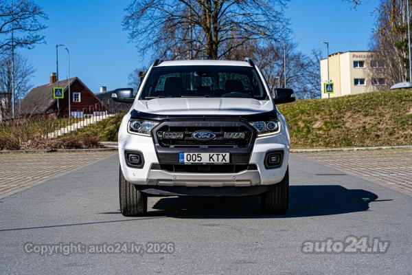 White Ford Ranger 2020 in Viljandi, with an engine capacity of 2.00 L and mileage of 160 thousand km for 26999 €, photo 2 on AUTOMOTO.COM.LV