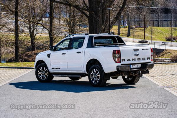 White Ford Ranger 2020 in Viljandi, with an engine capacity of 2.00 L and mileage of 160 thousand km for 26999 €, photo 5 on AUTOMOTO.COM.LV