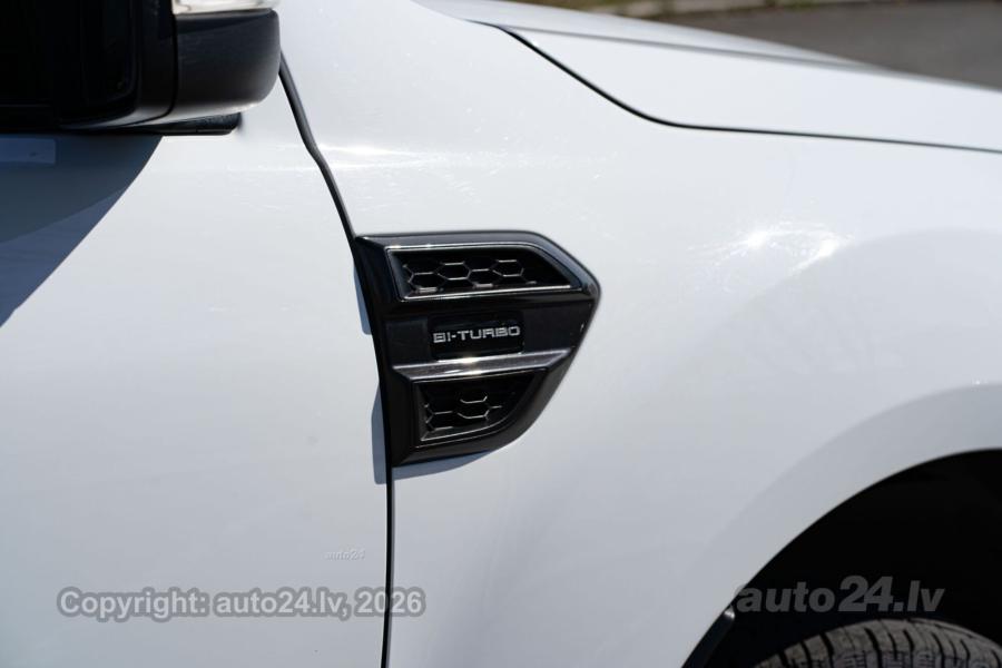 White Ford Ranger 2020 in Viljandi, with an engine capacity of 2.00 L and mileage of 160 thousand km for 26999 €, photo 11 on AUTOMOTO.COM.LV