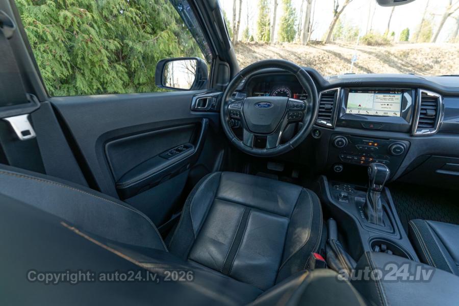 White Ford Ranger 2020 in Viljandi, with an engine capacity of 2.00 L and mileage of 160 thousand km for 26999 €, photo 19 on AUTOMOTO.COM.LV