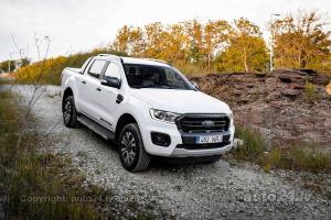 White Ford Ranger 2020 in Tallinn, with an engine capacity of 2.00 L and mileage of 173 thousand km for 21900 €, photo 5 on AUTOMOTO.COM.LV