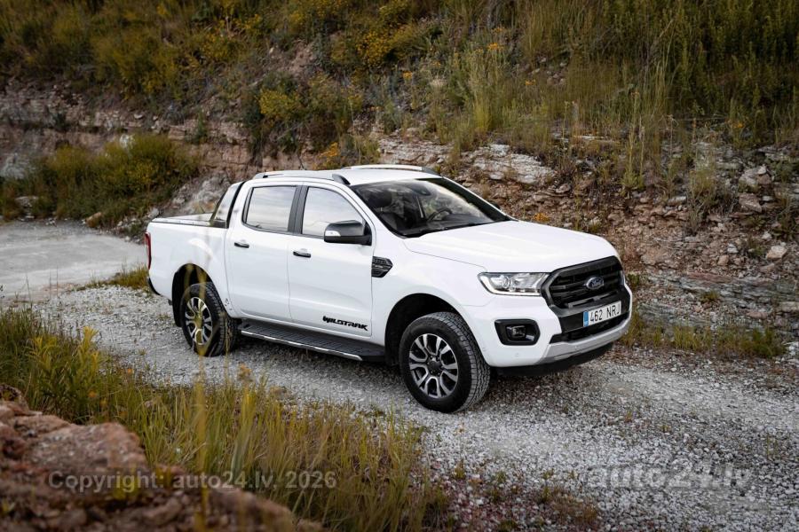 White Ford Ranger 2020 in Tallinn, with an engine capacity of 2.00 L and mileage of 173 thousand km for 21900 €, photo 7 on AUTOMOTO.COM.LV
