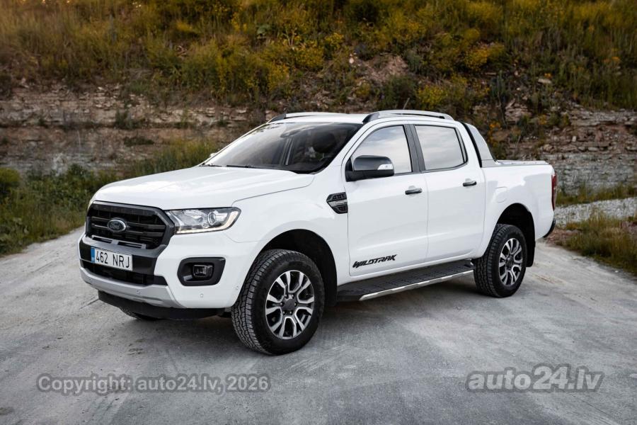 White Ford Ranger 2020 in Tallinn, with an engine capacity of 2.00 L and mileage of 173 thousand km for 21900 €, photo 8 on AUTOMOTO.COM.LV