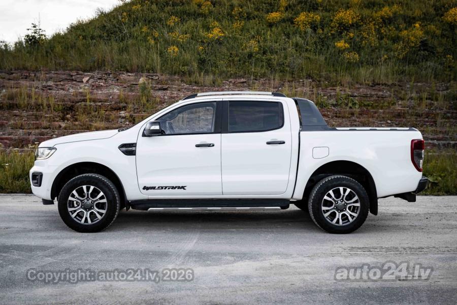 White Ford Ranger 2020 in Tallinn, with an engine capacity of 2.00 L and mileage of 173 thousand km for 21900 €, photo 11 on AUTOMOTO.COM.LV