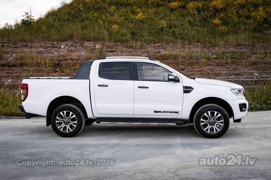 White Ford Ranger 2020 in Tallinn, with an engine capacity of 2.00 L and mileage of 173 thousand km for 21900 €, photo 12 on AUTOMOTO.COM.LV