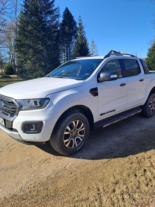 White Ford Ranger 2021 in Parnu, with an engine capacity of 2.00 L and mileage of 0 thousand km for 34000 €, photo 2 on AUTOMOTO.COM.LV
