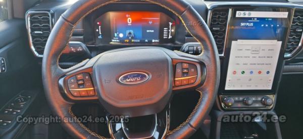White Ford Ranger 2024 in Viljandi, with an engine capacity of 3.00 L and mileage of 38 thousand km for 54500 €, photo 11 on AUTOMOTO.COM.LV