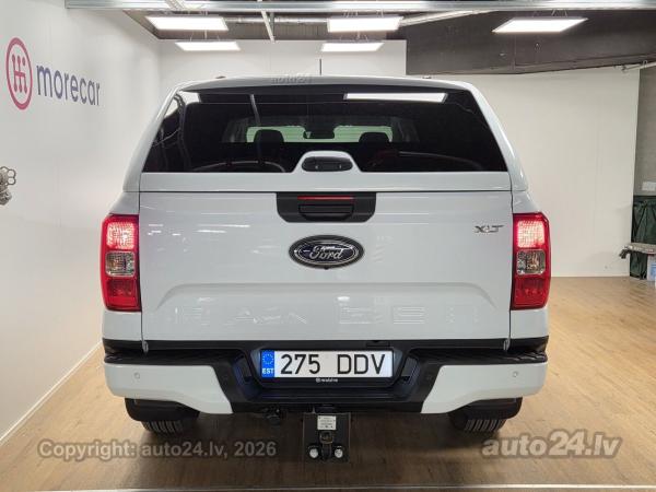 White Ford Ranger 2025 in Tallinn, with an engine capacity of 2.00 L and mileage of 17 thousand km for 38900 €, photo 5 on AUTOMOTO.COM.LV