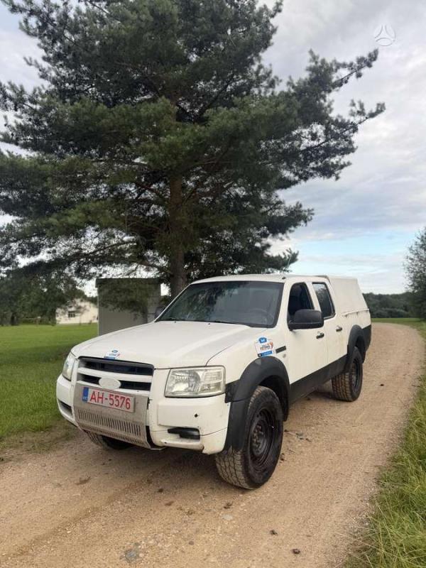 White Ford Ranger 2008 in Vilnius, with an engine capacity of 2.50 L and mileage of 240 thousand km for 4500 €, photo 1 on AUTOMOTO.COM.LV