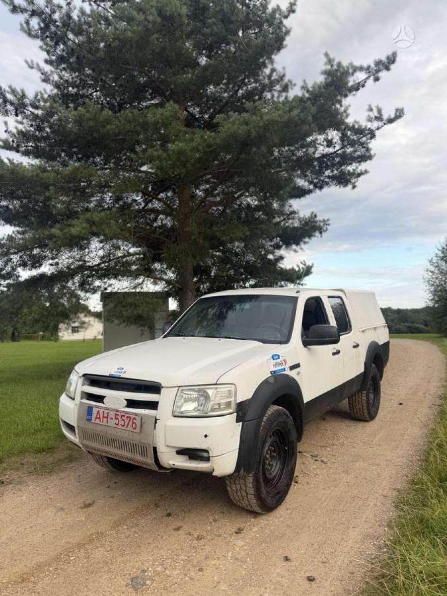 Balts Ford Ranger 2008 Viļņa, ar dzinēja tilpumu 2.50 L un nobraukumu 240 tūkst. km par 4500 €, foto 1 vietnē AUTOMOTO.COM.LV