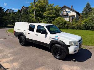 White Ford Ranger 2009 in Vilnius, with an engine capacity of 2.50 L and mileage of 340 thousand km for 4250 €, photo 3 on AUTOMOTO.COM.LV