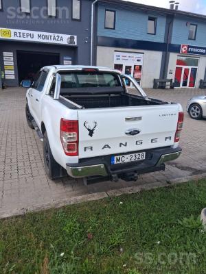 White Ford Ranger 2012 in Kuldiga, with an engine capacity of 2.20 L and mileage of 320 thousand km for 10000 €, photo 4 on AUTOMOTO.COM.LV