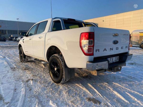 White Ford Ranger 2014 in Kaunas, with an engine capacity of 3.20 L and mileage of 226 thousand km for 12450 €, photo 4 on AUTOMOTO.COM.LV