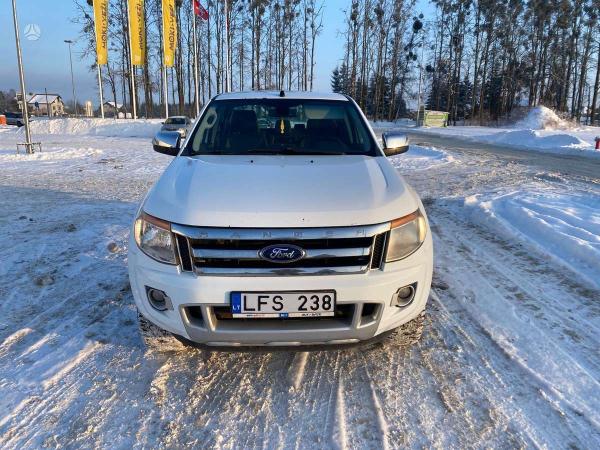White Ford Ranger 2014 in Kaunas, with an engine capacity of 3.20 L and mileage of 226 thousand km for 12450 €, photo 9 on AUTOMOTO.COM.LV