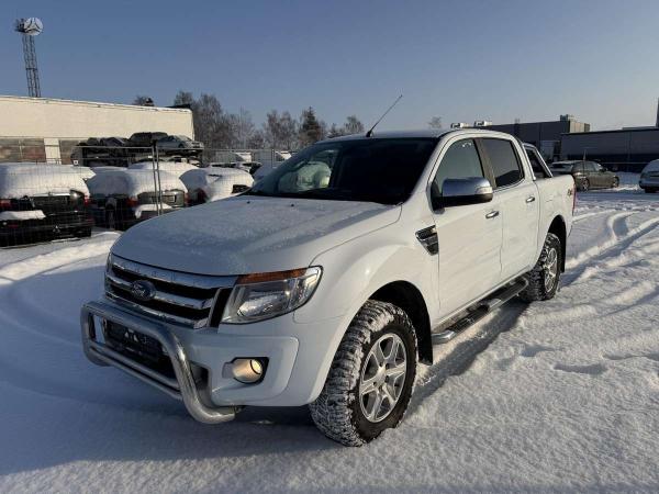 White Ford Ranger 2015 in Marijampole, with an engine capacity of 2.20 L and mileage of 212 thousand km for 11800 €, photo 1 on AUTOMOTO.COM.LV