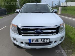 White Ford Ranger 2015 in Riga, with an engine capacity of 2.20 L and mileage of 252 thousand km for 13500 €, photo 3 on AUTOMOTO.COM.LV