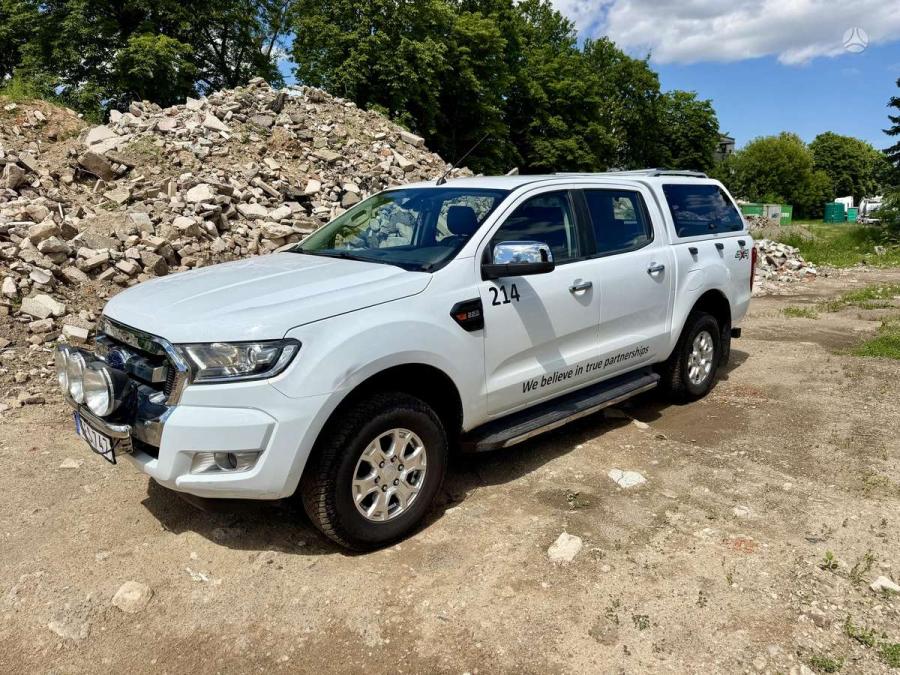 Balts Ford Ranger 2018 Kauņa, ar dzinēja tilpumu 2.20 L un nobraukumu 162 tūkst. km par 14000 €, foto 4 vietnē AUTOMOTO.COM.LV