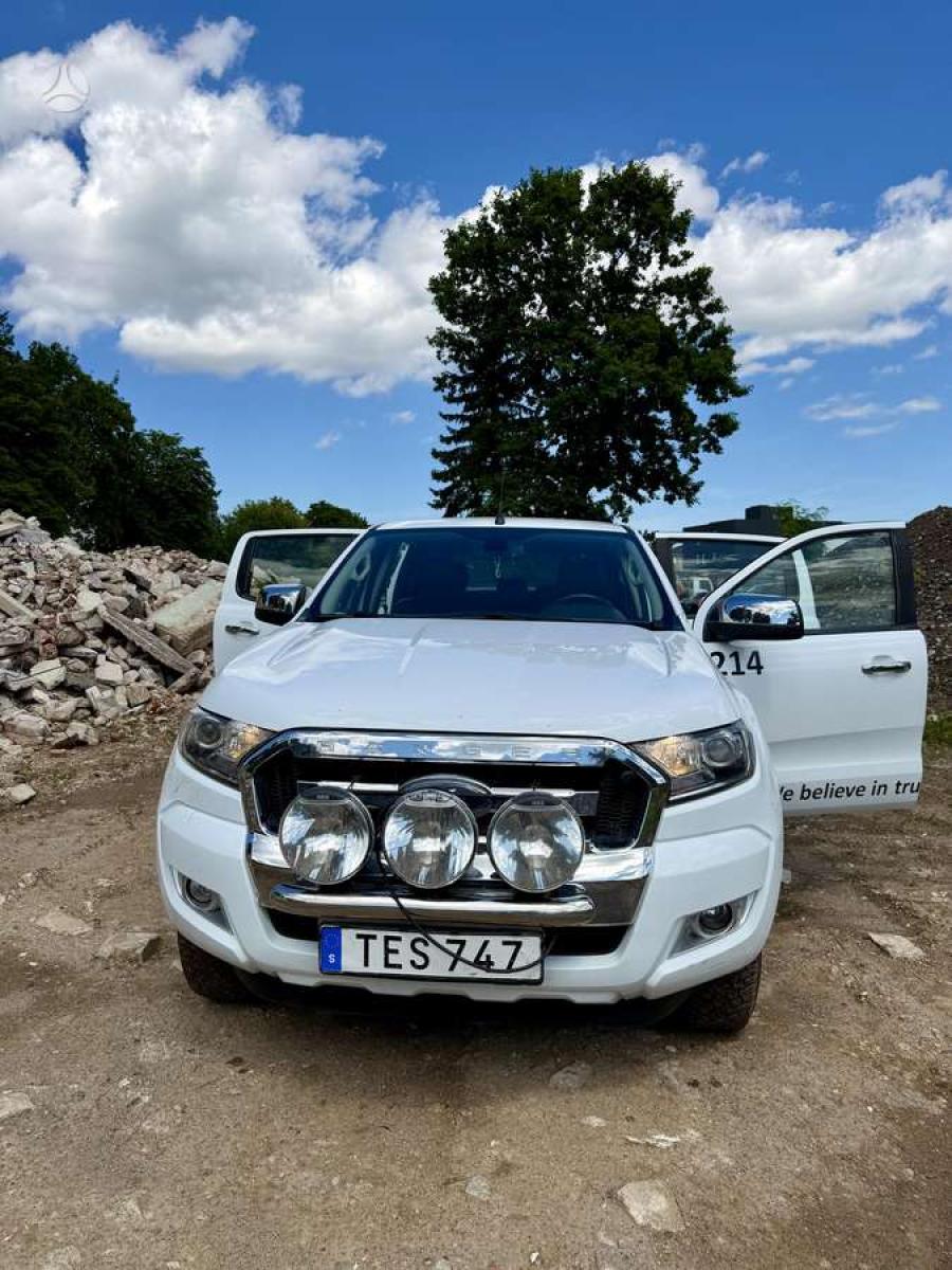 Balts Ford Ranger 2018 Kauņa, ar dzinēja tilpumu 2.20 L un nobraukumu 162 tūkst. km par 14000 €, foto 10 vietnē AUTOMOTO.COM.LV
