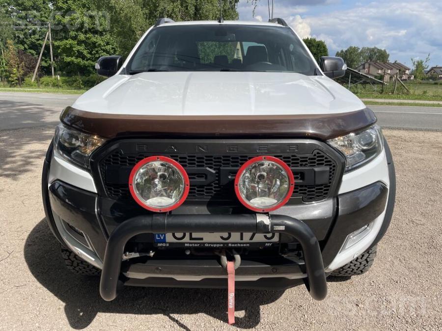 Balts Ford Ranger 2018 Rīga, ar dzinēja tilpumu 3.20 L un nobraukumu 142 tūkst. km par 24500 €, foto 12 vietnē AUTOMOTO.COM.LV