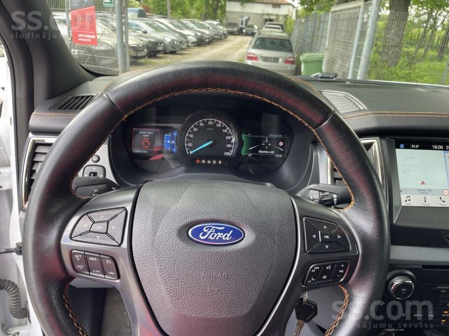 Balts Ford Ranger 2018 Rīga, ar dzinēja tilpumu 3.20 L un nobraukumu 142 tūkst. km par 24500 €, foto 16 vietnē AUTOMOTO.COM.LV