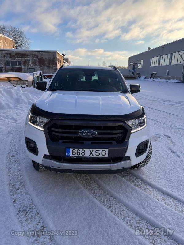 White Ford Ranger 2021 in Tallinn, with an engine capacity of 2.00 L and mileage of 128 thousand km for 30500 €, photo 1 on AUTOMOTO.COM.LV